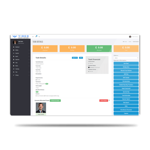 Management Portal - Vireo Software