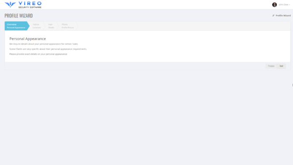 Application Wizard - Vireo Software