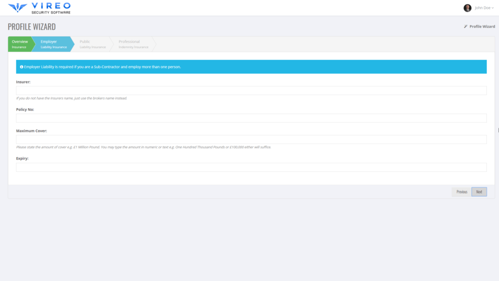 Application Wizard - Vireo Software