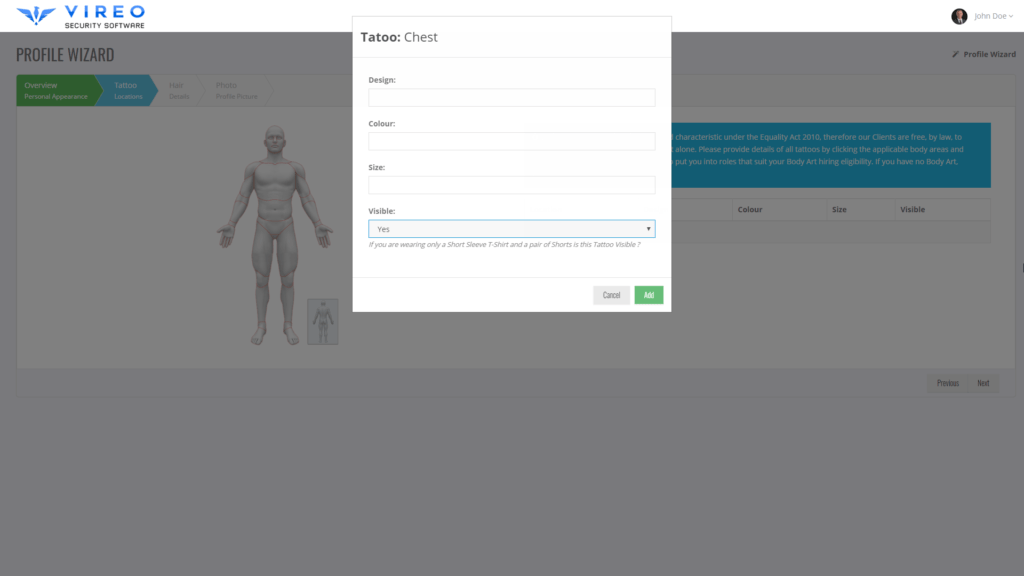 Application Wizard - Vireo Software