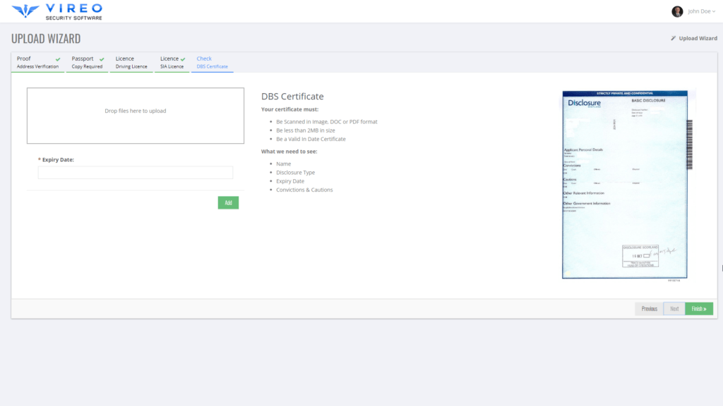 Application Wizard - Vireo Software