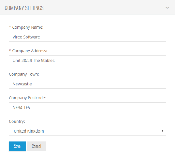 Customisation - Vireo Software