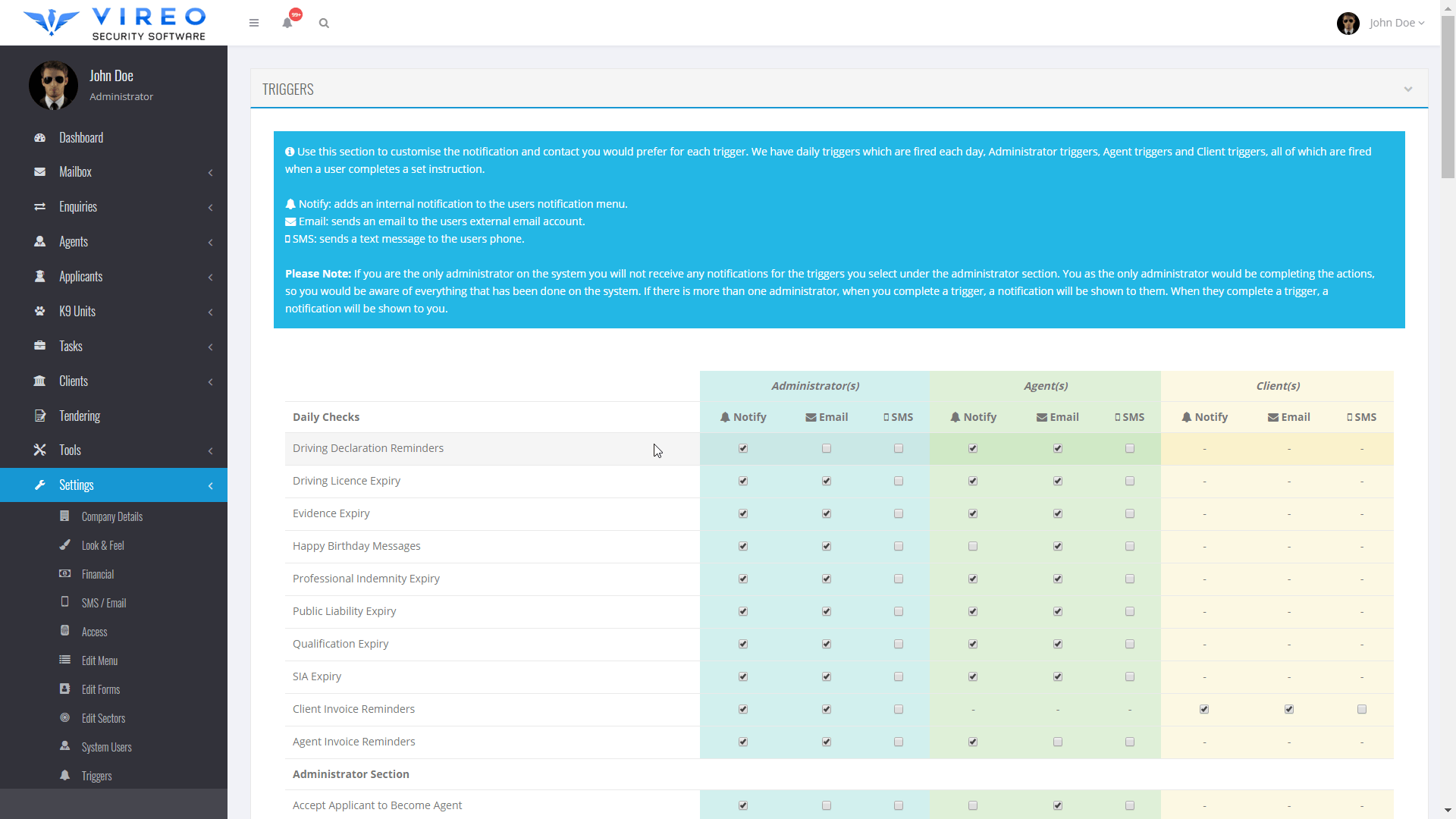 Realtime Notifications - Vireo Software