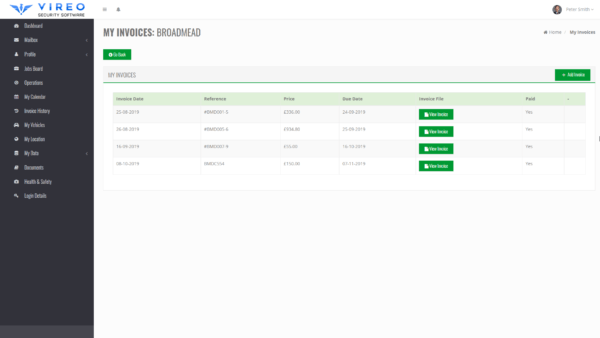 Employee Job Management - Vireo Software