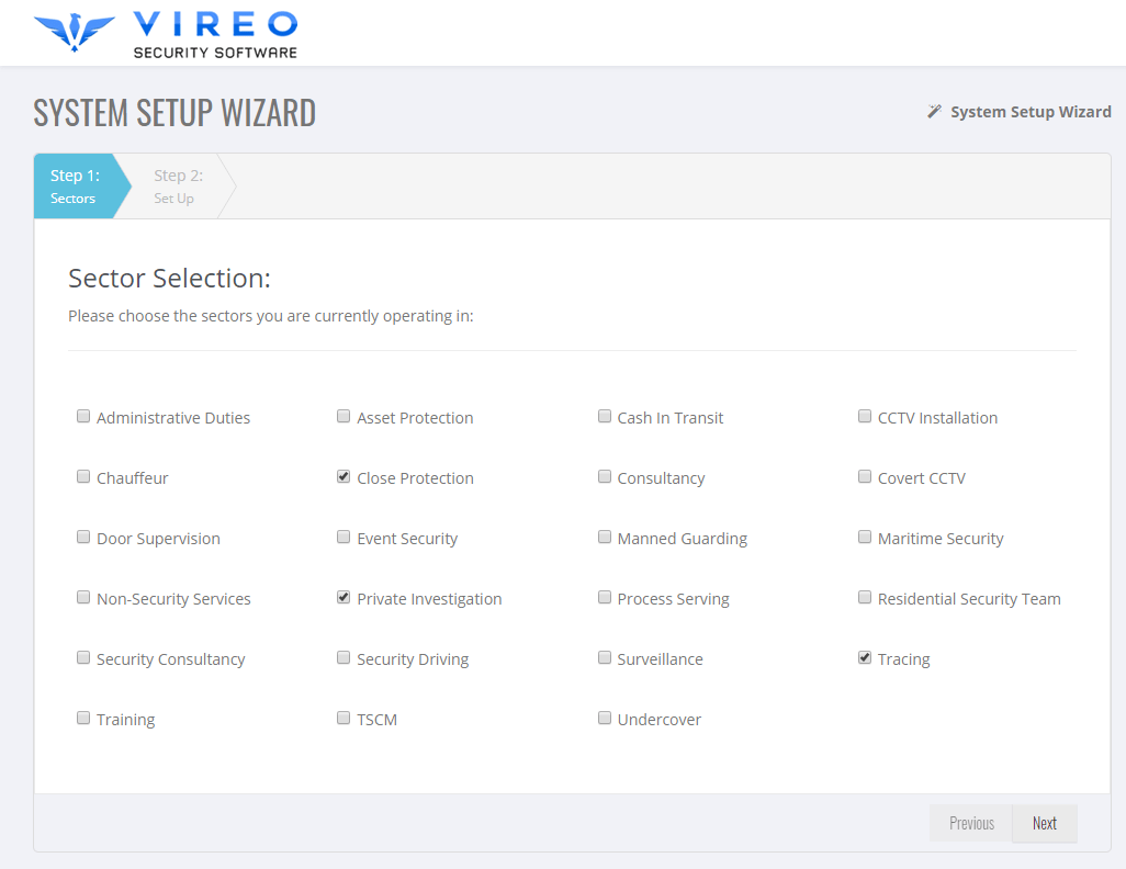 Customisation - Vireo Software